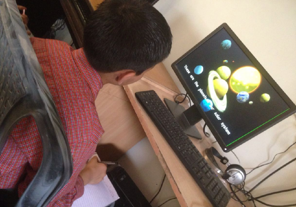 Computer Aided Learning (CAL) – Vidya and Child